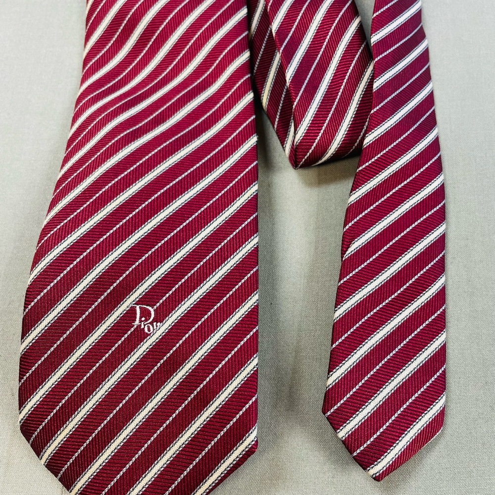Christian Dior Men's Ties, Vintage, 100% Silk. - Gem